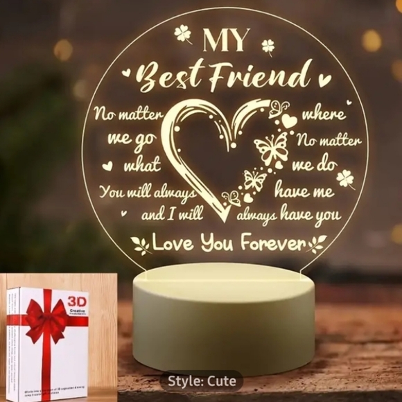 DrBear | Accents | 3d Friendship Light Decor Light For Your Room Office ...